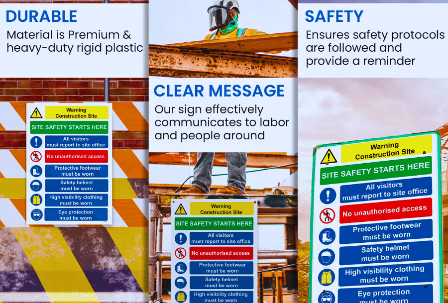 Safety Signboards - Exhibition Solutions Dubai